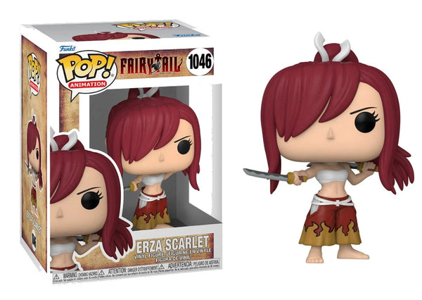 Fairy Tail Erza Scarlet Funko POP 1046 Bangbang Cards